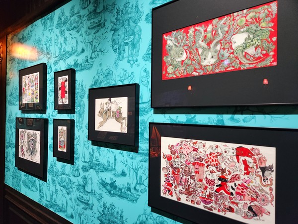 더현대 ALT1을 섬세한 판타지 세계로 만든 '유코 히구치(Yuko Higuchi) 특별전: 비밀의 숲'